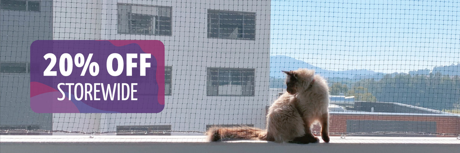 Cat Enclosures, Cat nets, Cat Netting, Cat Runs, Containment & Catnets ...